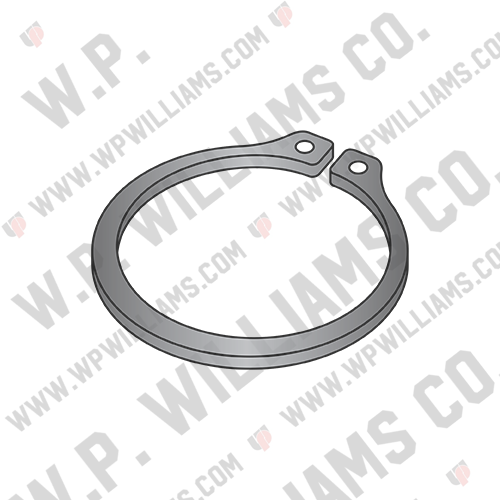 Din 471 External Retaining Ring Steel Phosphate – W.P. Williams Company