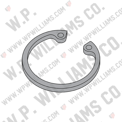 Din 472 Internal Retaining Ring Steel Phosphate – W.P. Williams Company