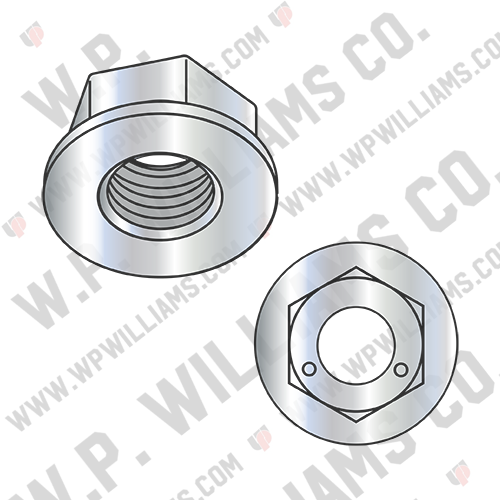 Non-Serrated Hex Flange Nut Grade 5 Zinc – W.P. Williams Company