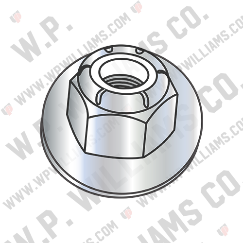 Nylon Insert Flange Stop Hex Lock Nut Zinc – W.P. Williams Company
