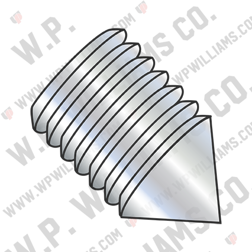 Coarse Thread Socket Set Screw Cone Point imported Black Oxide – W.P ...